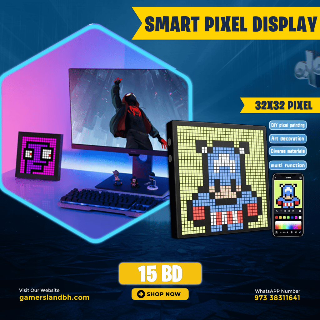 LED Pixel Display 32×32 SMART - GAMERS LAND